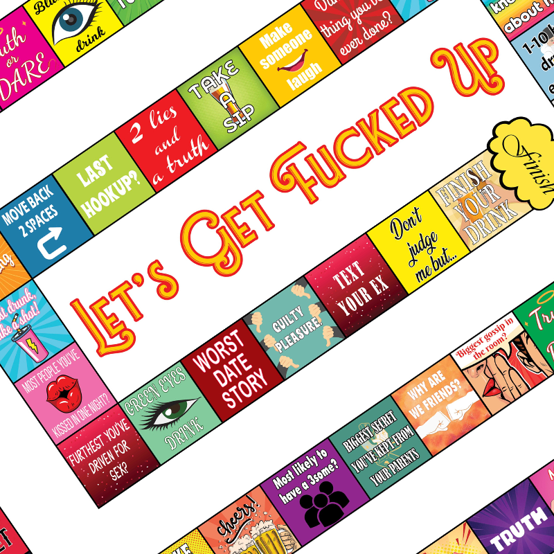 Drinking Board Game Memorable Bridal Shower